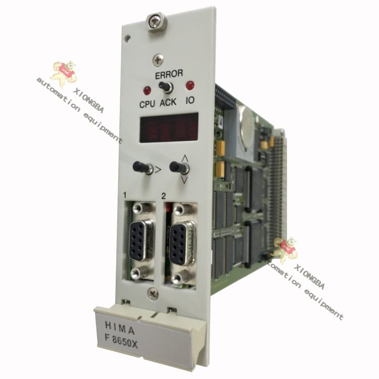 HIMA CPU F8650X 984865065 Central module F 8650X-Xiongba Automation