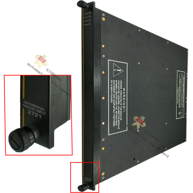 TRICONEX 3721 TRICON Analog Input Module (TMR）-Xiongba Automation