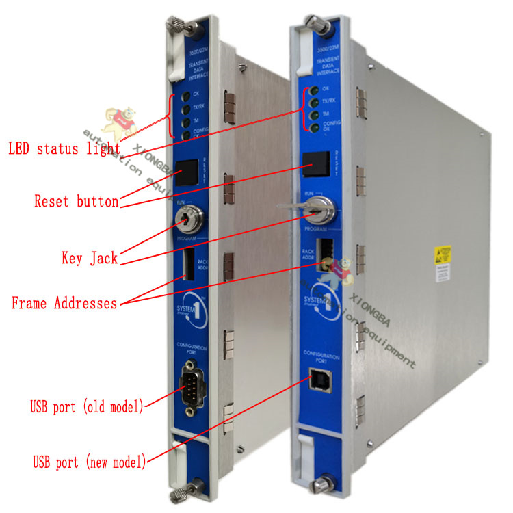 BENTLY NEVADA 3500/22M Transient Data Interface Module 3500/22-Xiongba ...